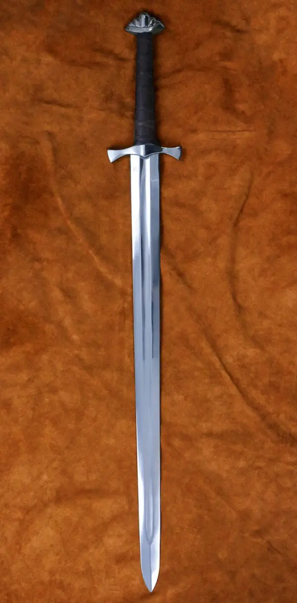 Two Handed Viking Five Lobe Sword - Medieval Weapon - DSA