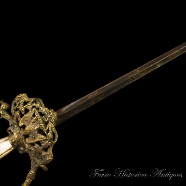 French Court Sword, 18th c (88105) - Darksword Armory