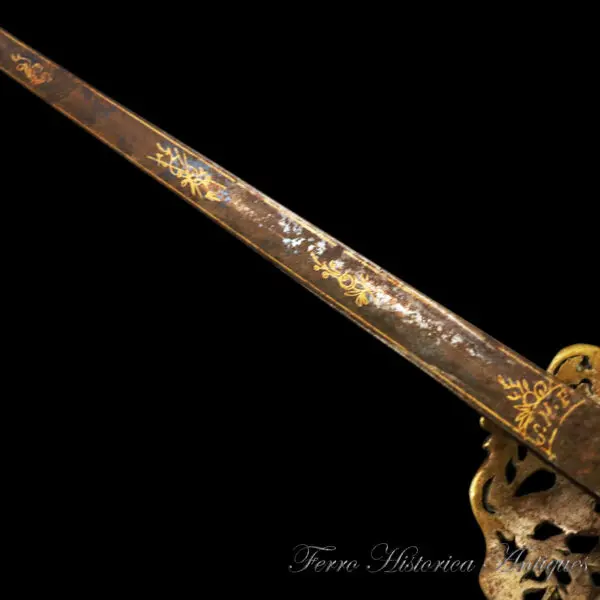 French Court Sword, 18th c (88105) - Darksword Armory