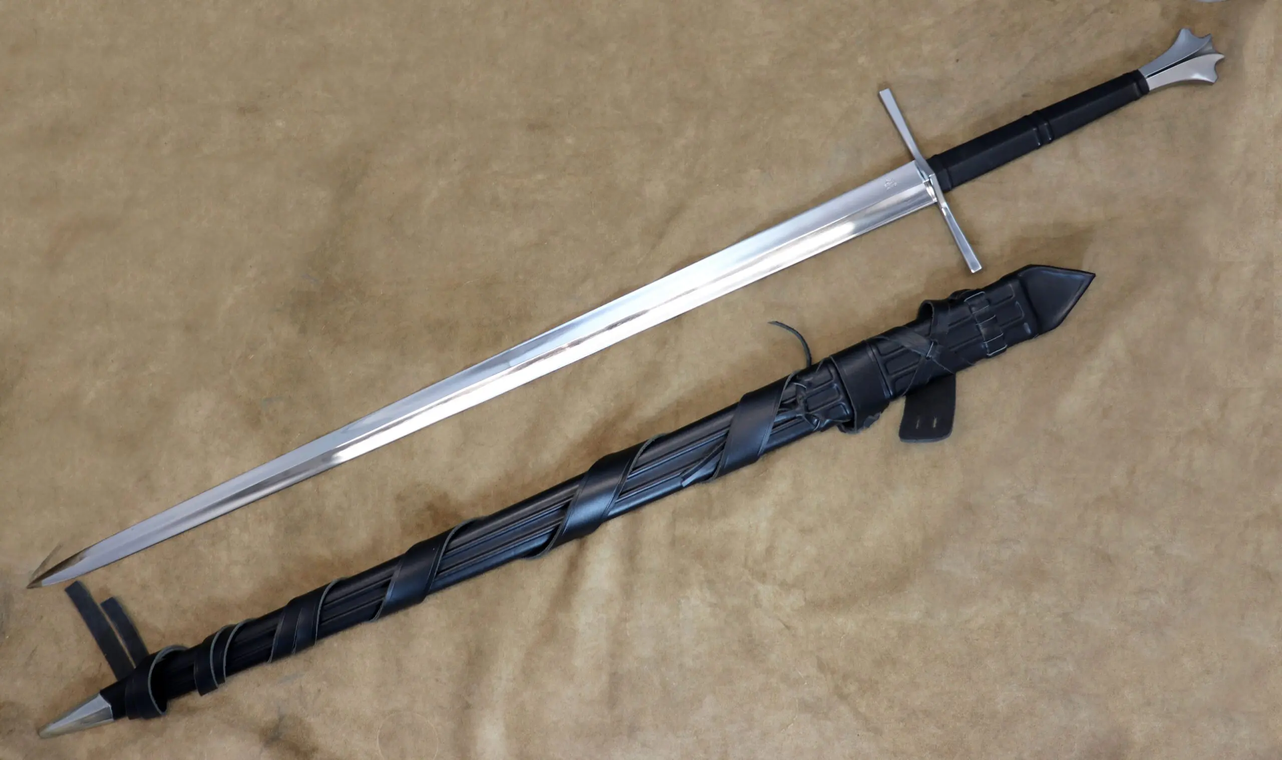 two-handed-medieval-sword-medieval-weapon-longsword-1332-sword-in ...