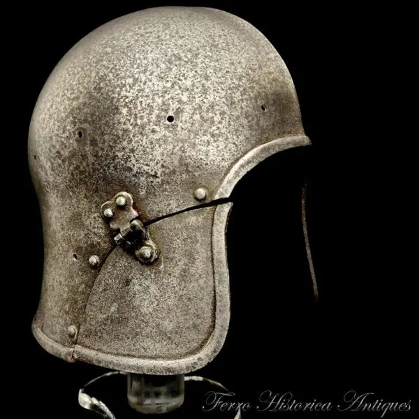 15th C. Style Italian Barbuta (88131) - Darksword Armory
