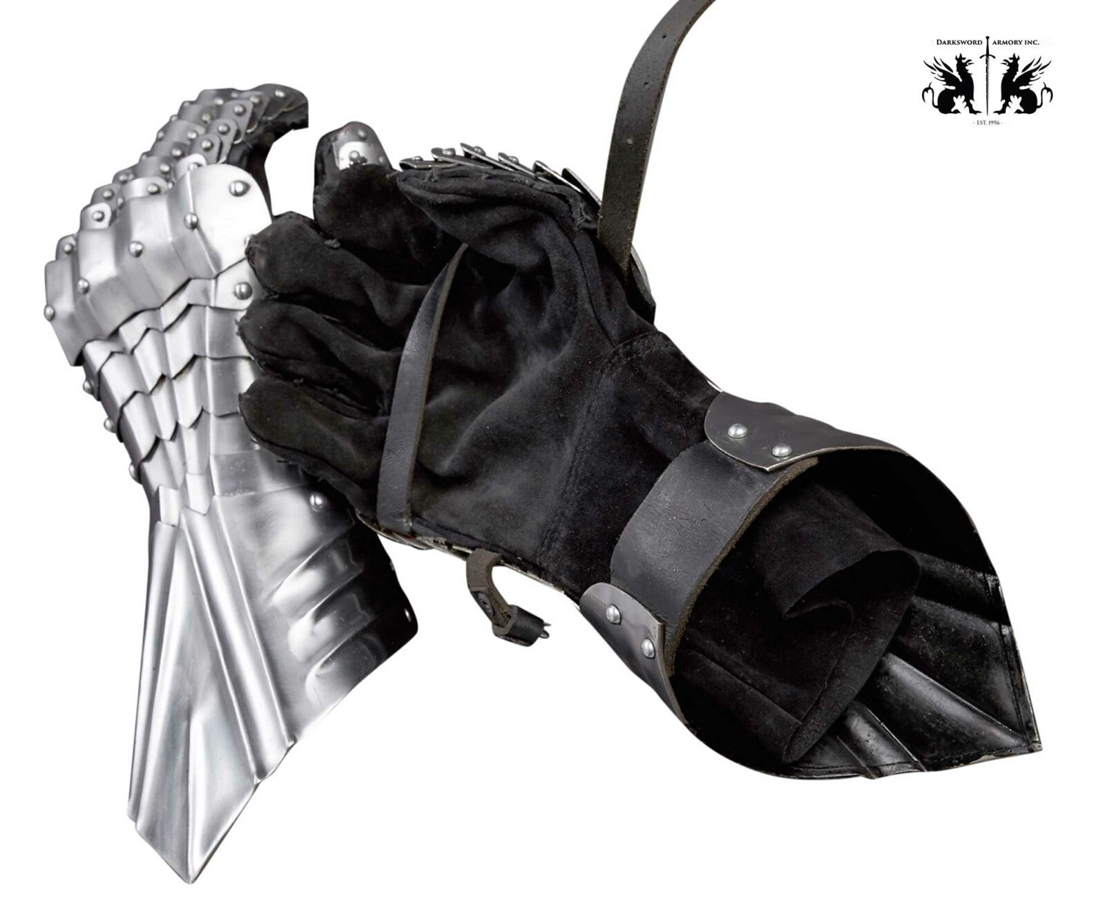 Medieval Gauntlets (#1706) - Darksword Armory