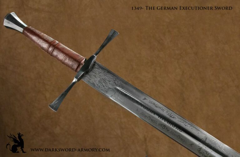 German Executioner Sword (#1349) - Darksword Armory
