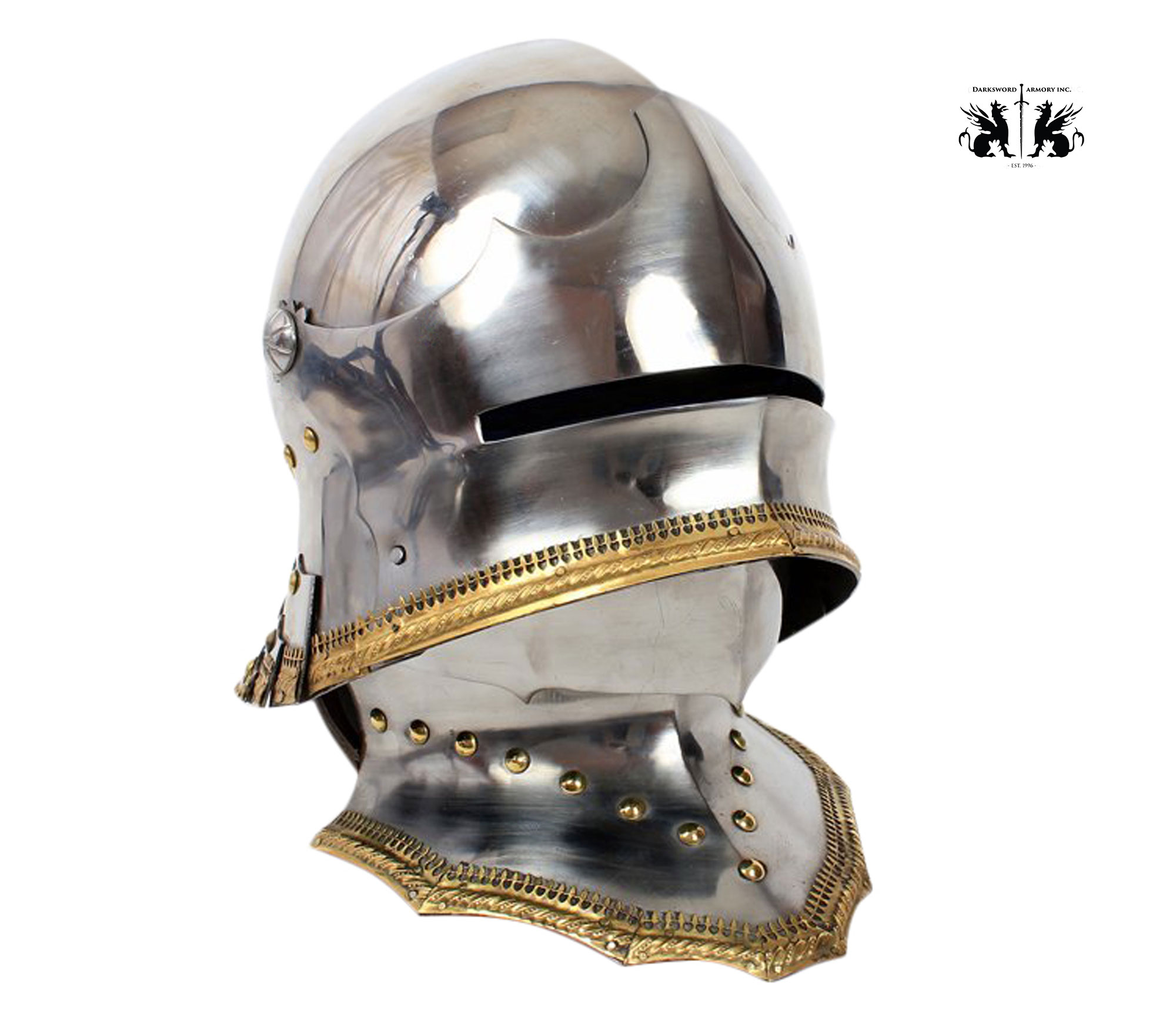 German Gothic Sallet (#1725) - Darksword Armory