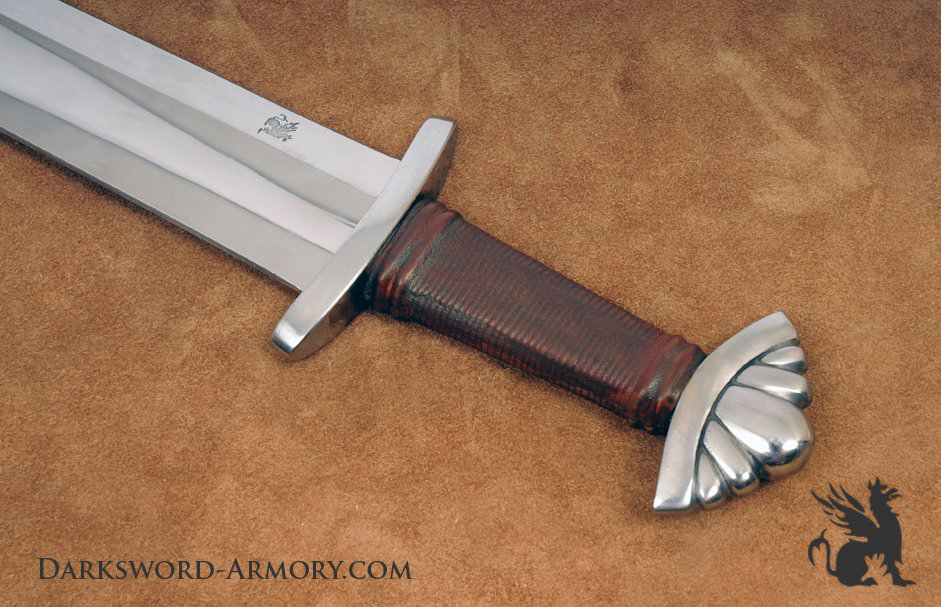 5 Lobe Viking Sword (#1540) - Darksword Armory