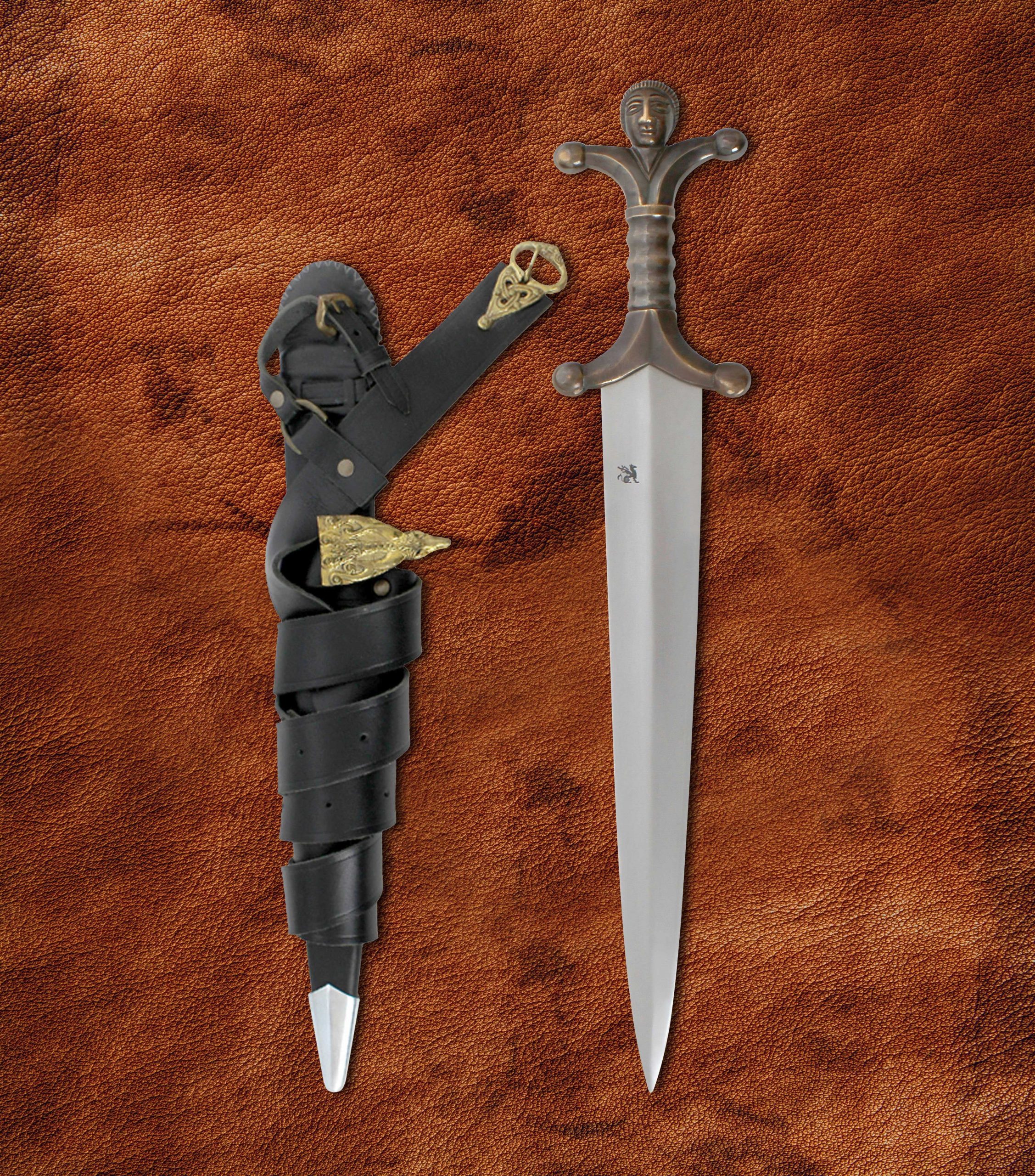 Anthropomorphic Celtic Sword (#1532) - Darksword Armory