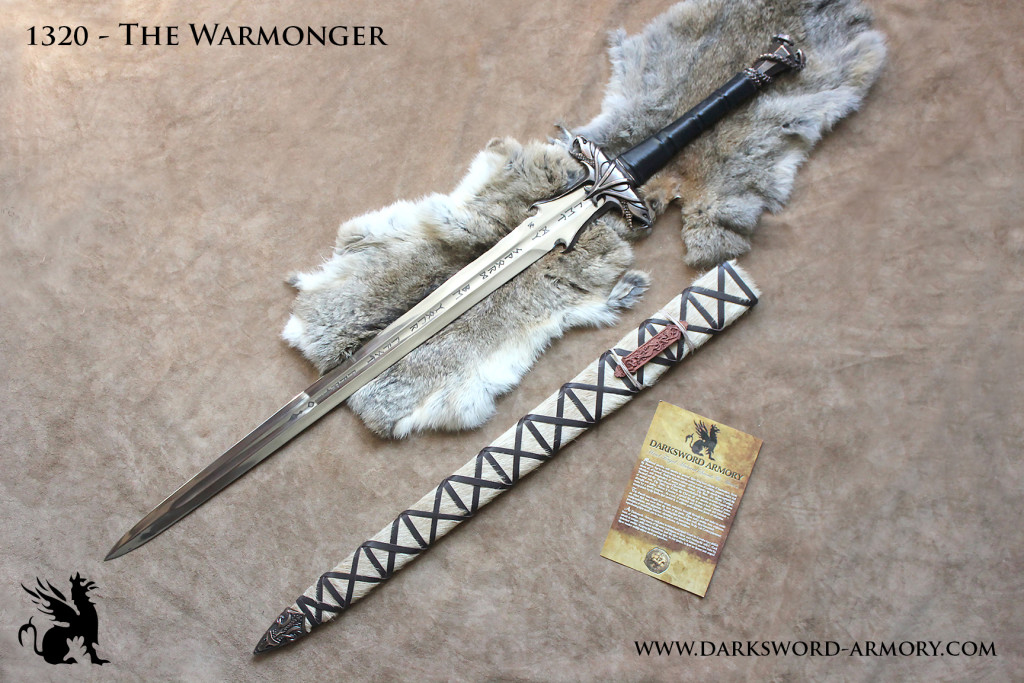 The Warmonger Barbarian Sword -Battle Ready Fantasy Sword