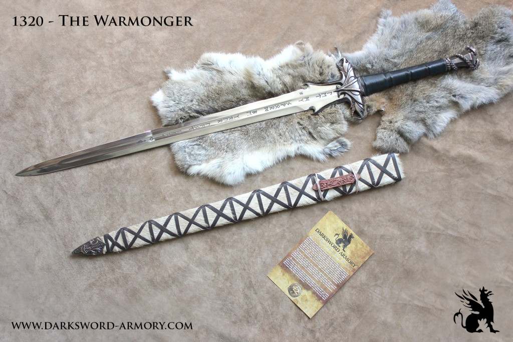 The Warmonger Barbarian Sword -Battle Ready Fantasy Sword