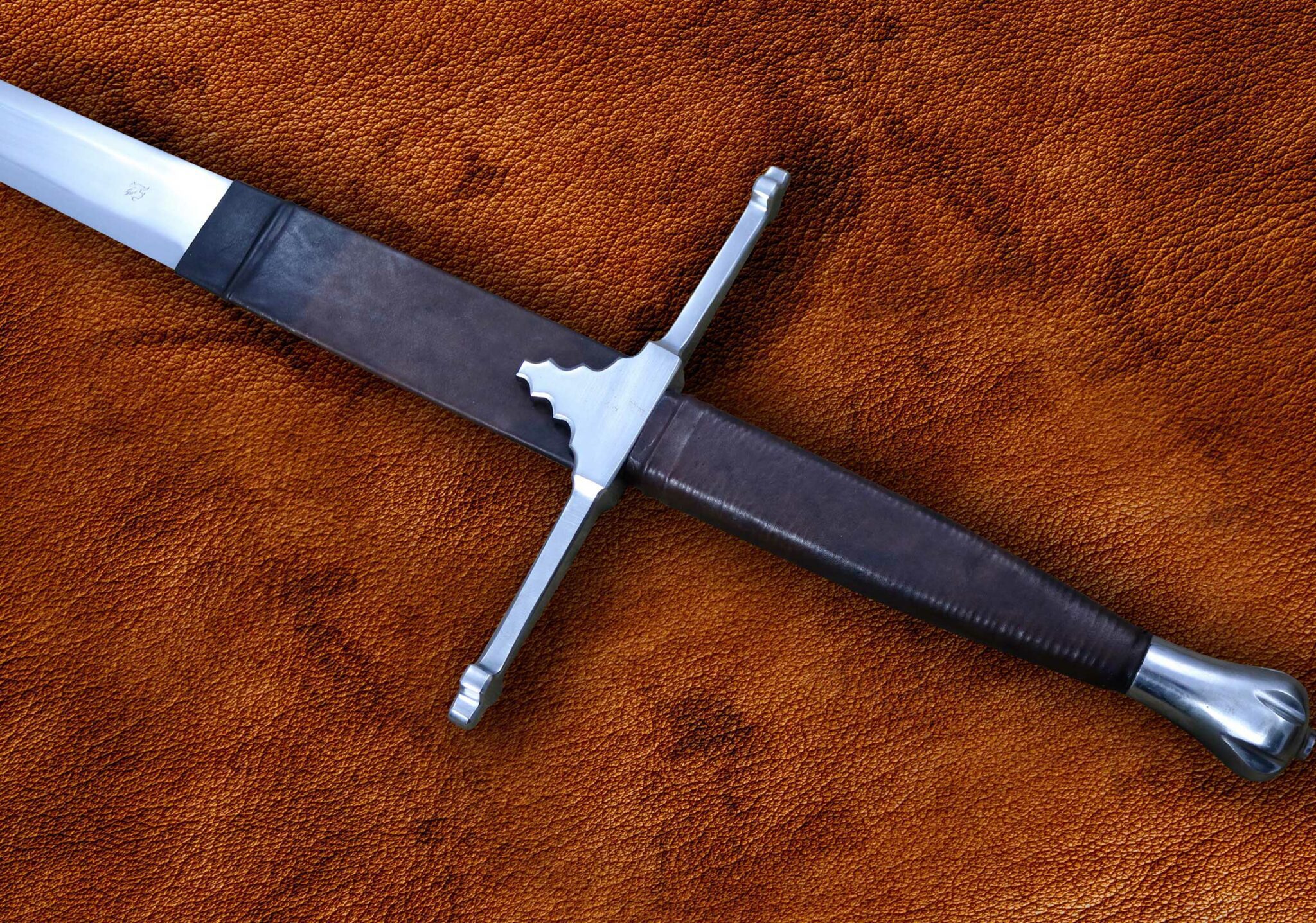 The William Wallace Scottish Claymore Sword - Braveheart Sword (#1362 ...