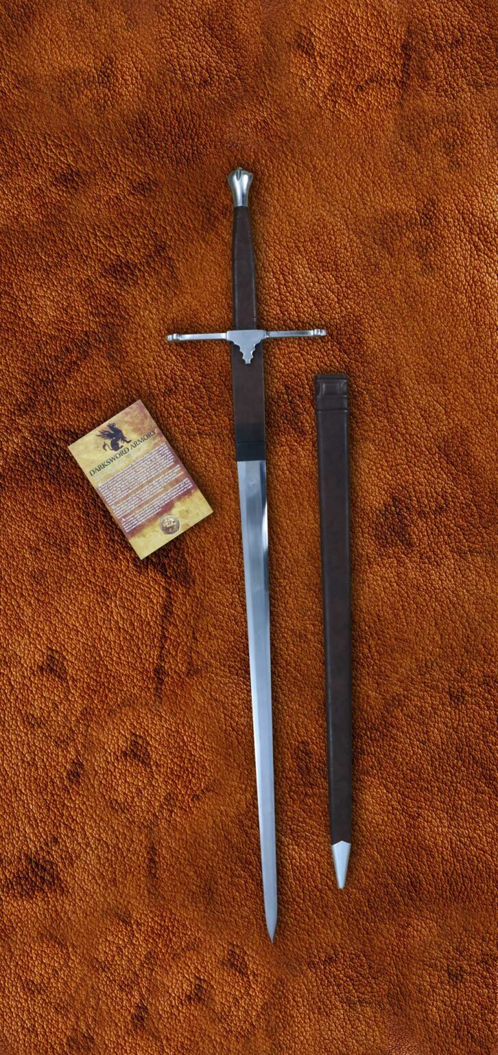 The William Wallace Scottish Claymore Sword - Braveheart Sword (#1362 ...