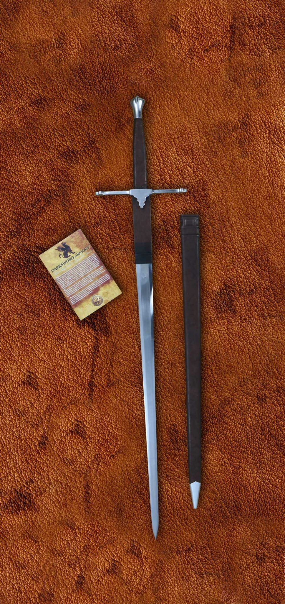 The William Wallace Scottish Claymore Sword - Braveheart Sword (#1362 ...
