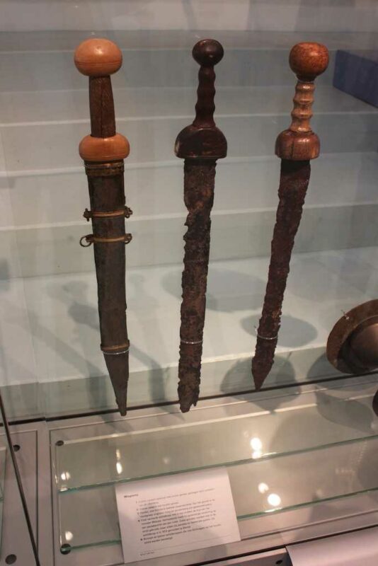 Museum Antique Roman Swords Darksword Armory