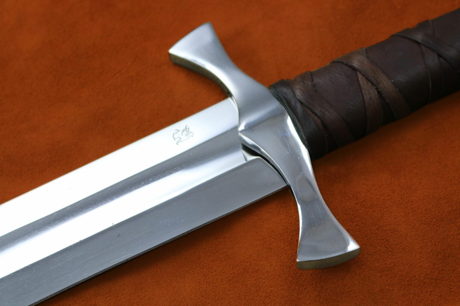 Two Handed Viking Five Lobe Sword - Medieval Weapon - DSA