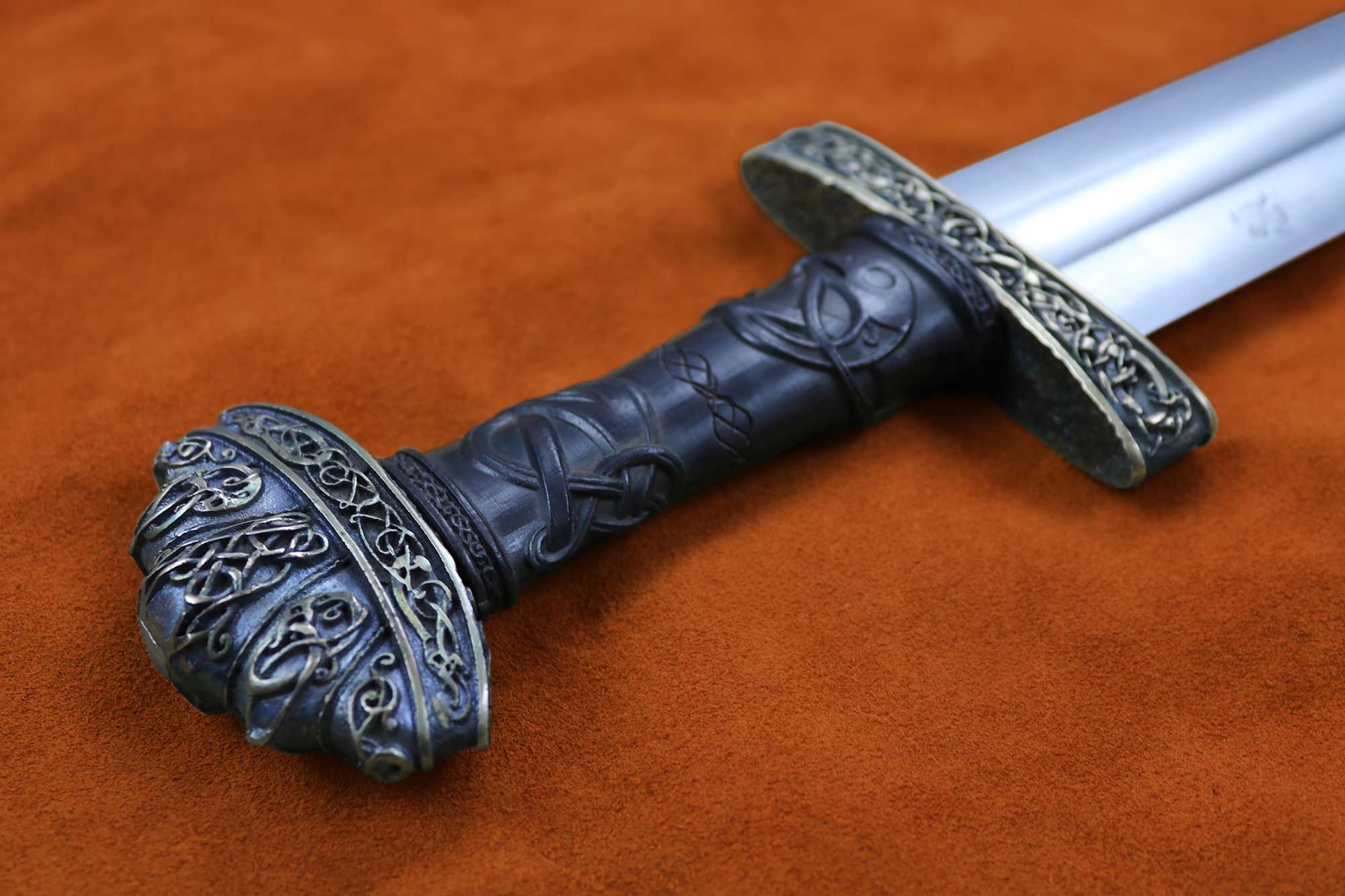 The Urnes Stave Viking Sword (#1526) - Darksword Armory