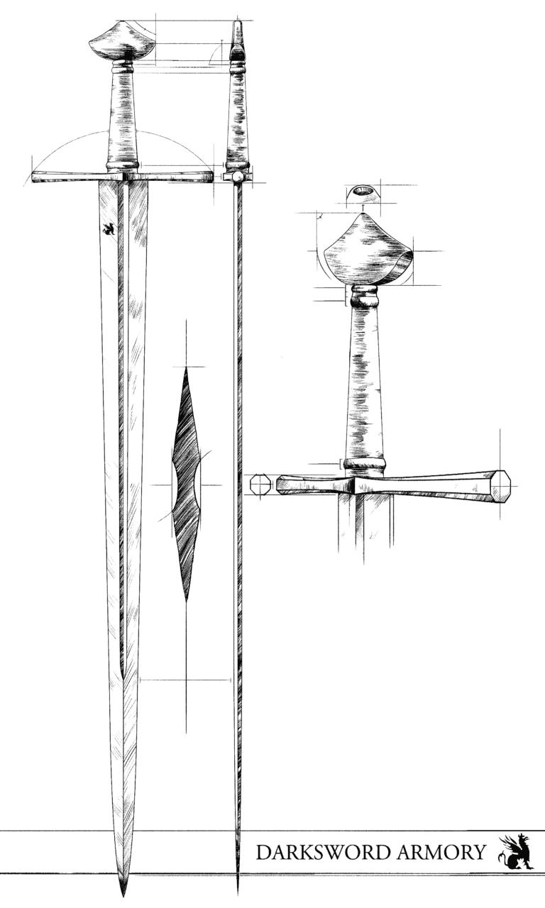 The Earl Sword (#1314) - Darksword Armory