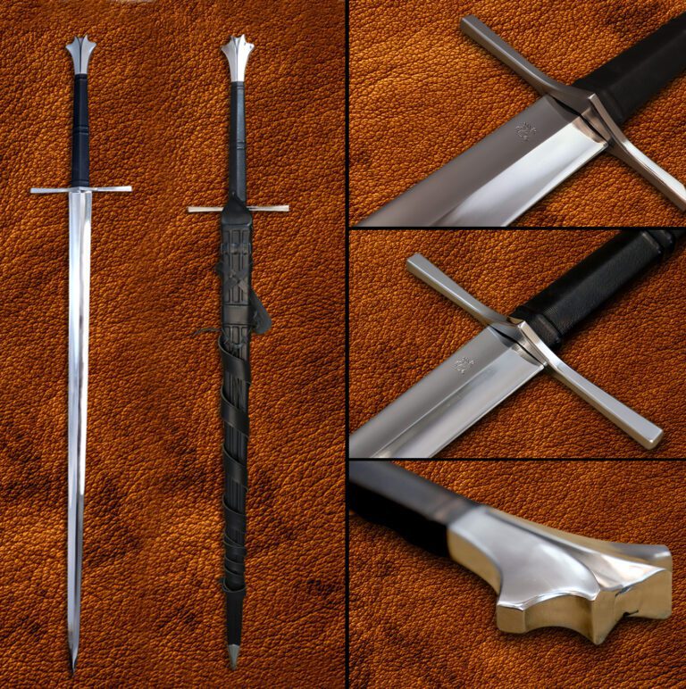Two Handed Gothic sword (1332) - Darksword Armory