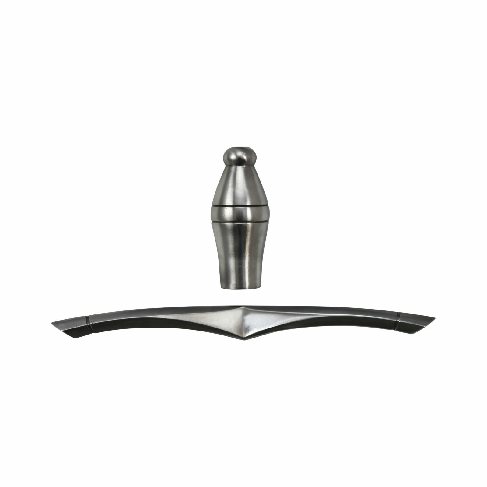 Five Lobe Viking Sword Pommel & Guard - Darksword Armory