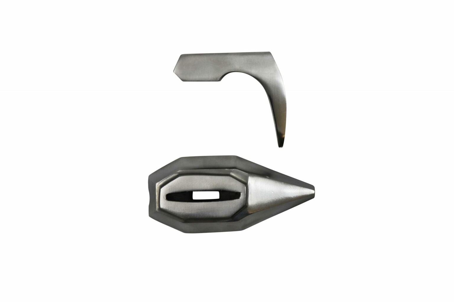 Five Lobe Viking Sword Pommel & Guard - Darksword Armory