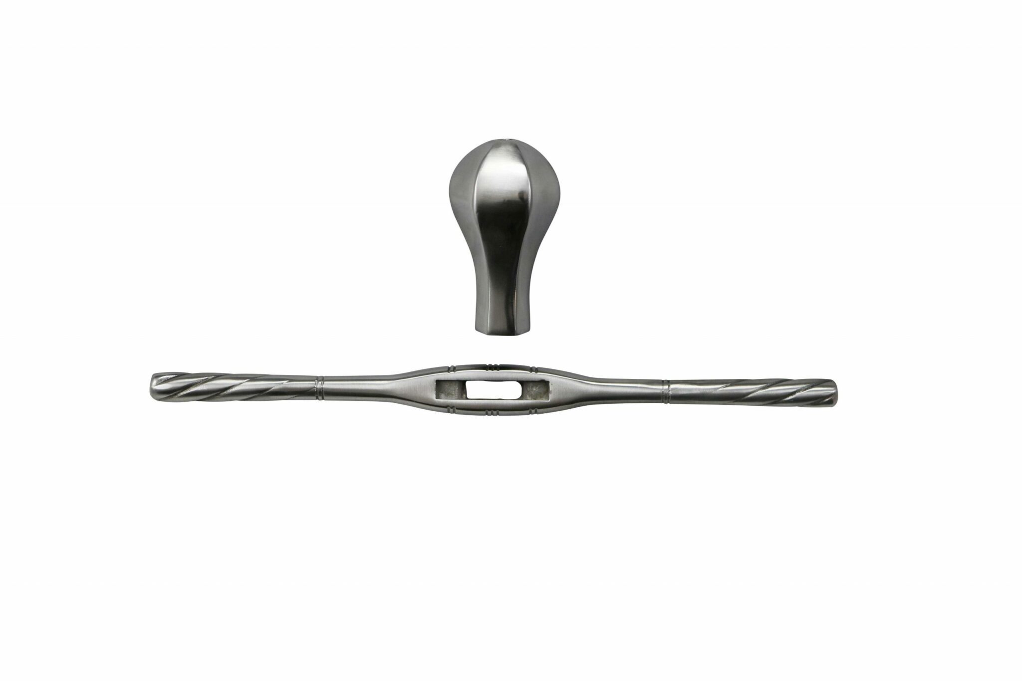 Five Lobe Viking Sword Pommel & Guard - Darksword Armory