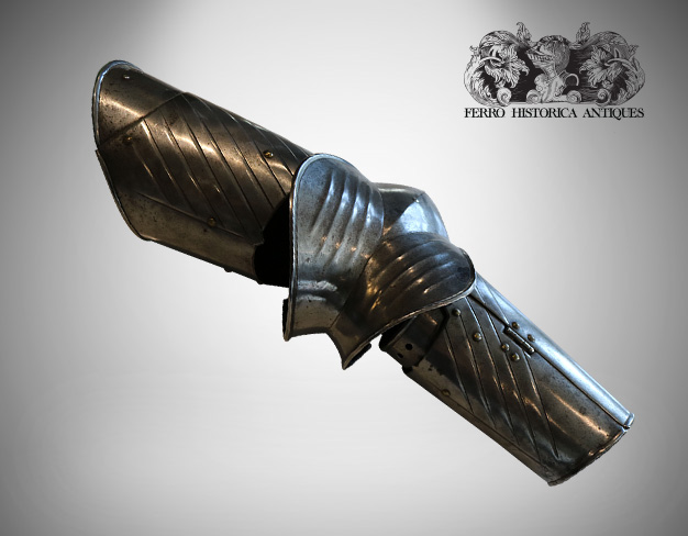 Gothic Arm harness, Victorian copy, mid 19th c. - Darksword Armory