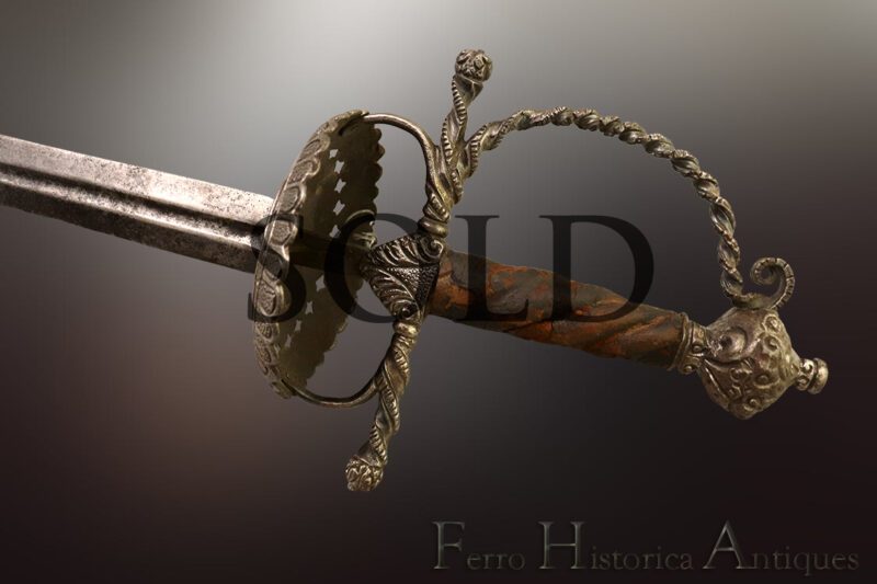 17th C. Cup Hilt Rapier (88103) - Darksword Armory