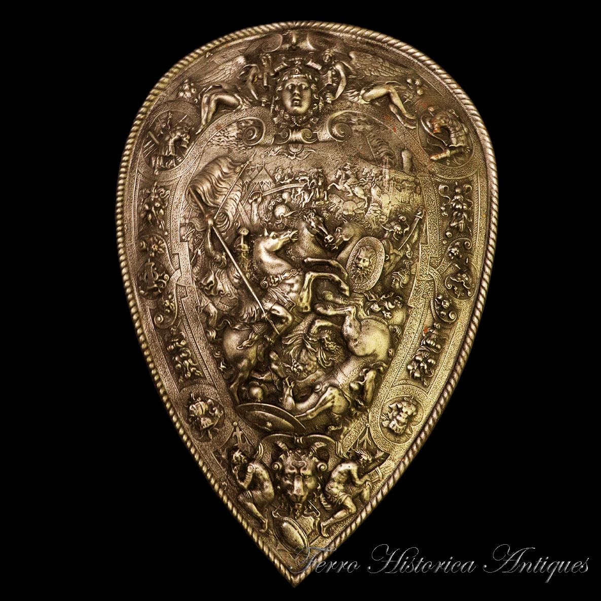 Victorian Parade Shield (88100) - Darksword Armory