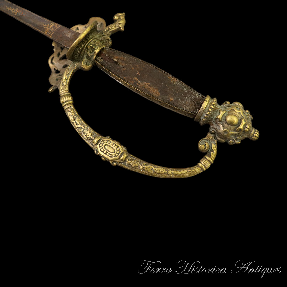 French Court Sword, 18th c (88105) - Darksword Armory