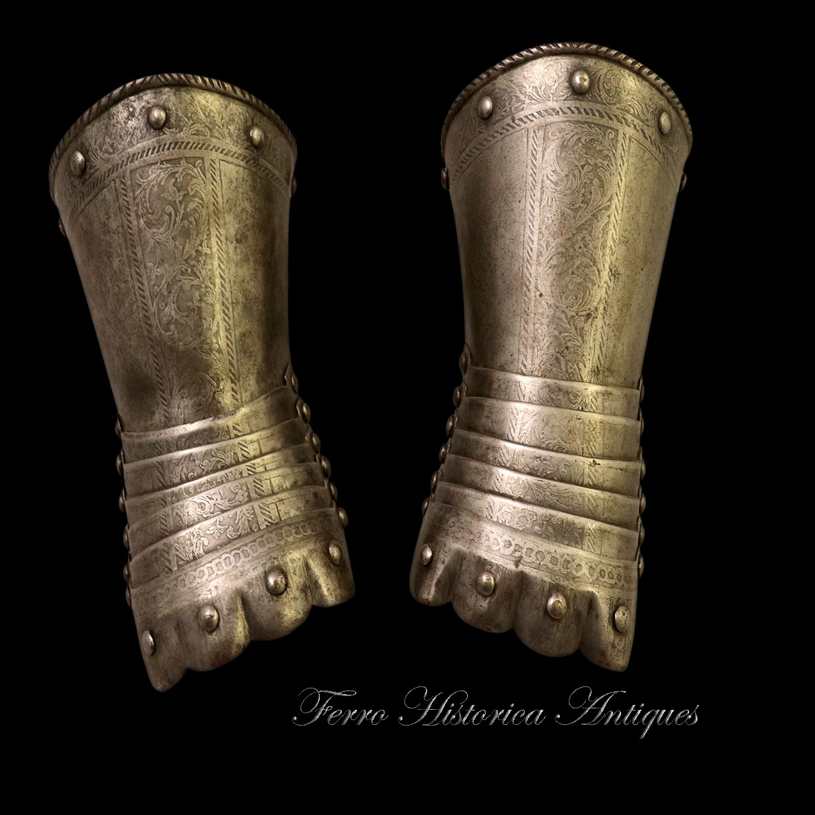 15th C. German Gauntlets (88101) - Darksword Armory