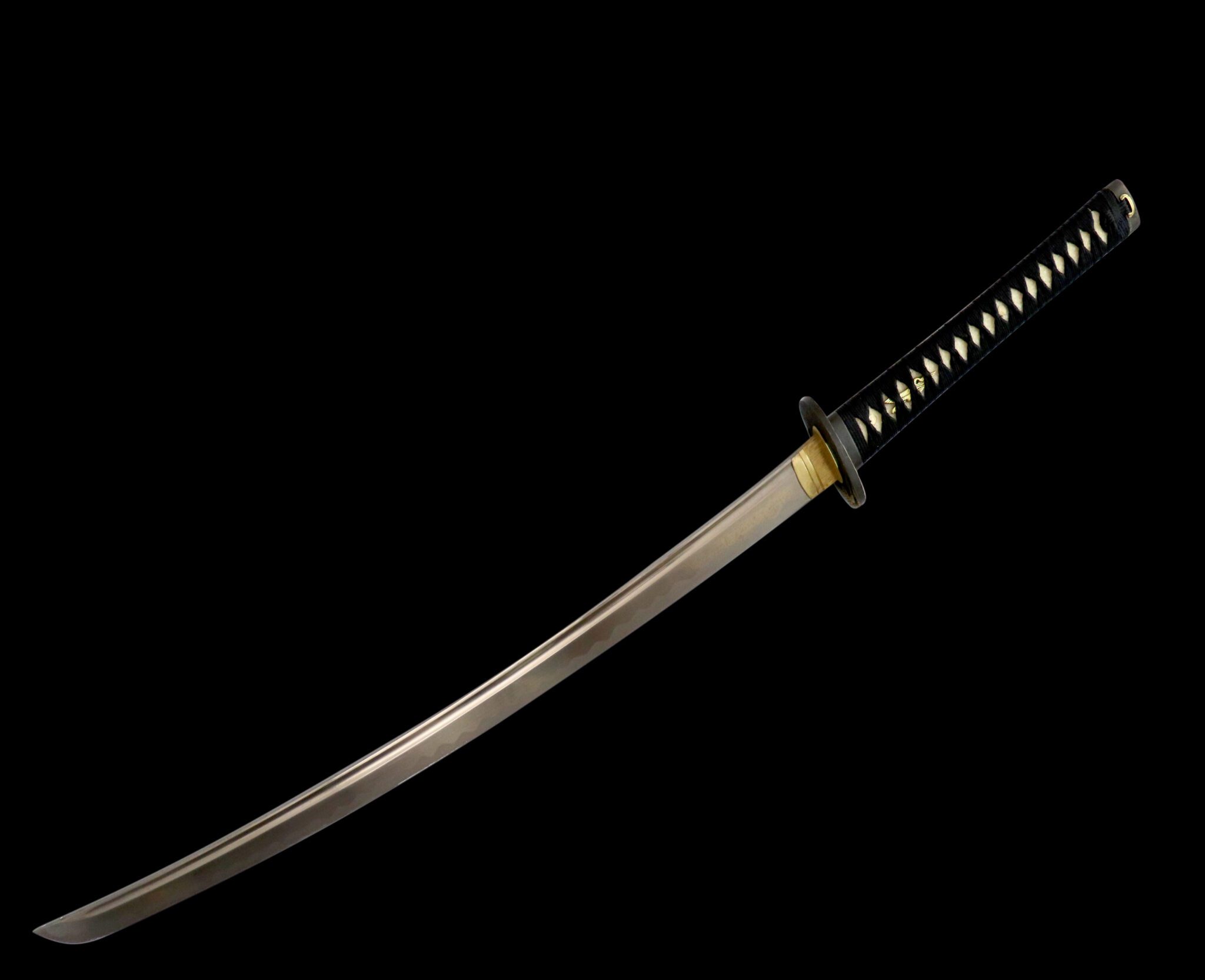 Folded Steel Samurai Sword (206341) - Darksword Armory