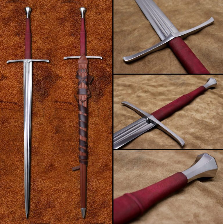 Two Handed War Sword | Hand Forged Combat ready Longsword