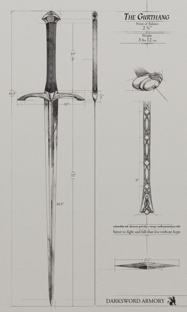 Arming Sword - Classical Medieval | darksword-armory.com