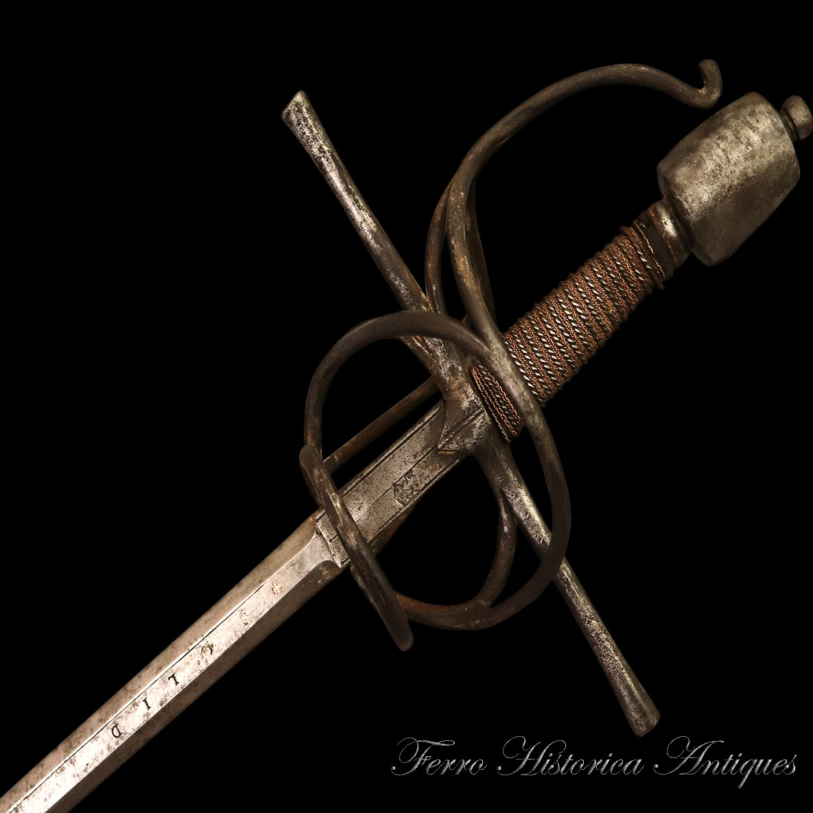 17th C. Italian Rapier (88121) - Darksword Armory