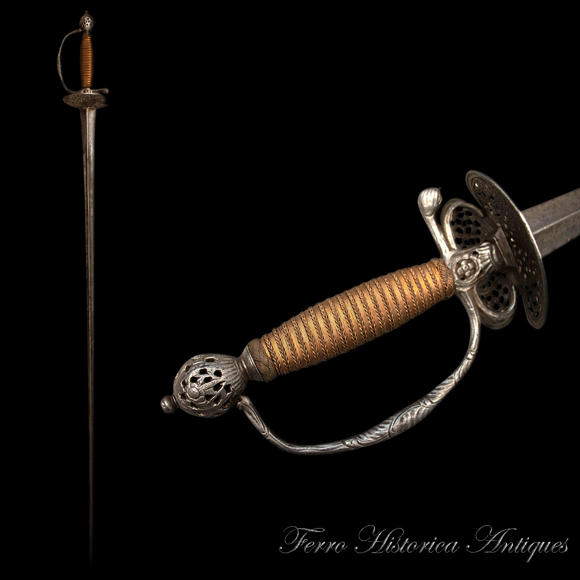 18th C. French Smallsword (88127) - Darksword Armory