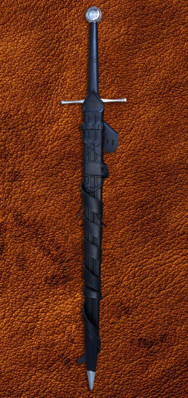Two Handed Gothic sword (1332) - Darksword Armory