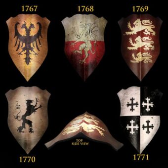 1771 Crusader shield - Darksword Armory