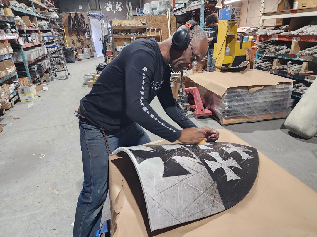 1770 Teutonic shield - Darksword Armory