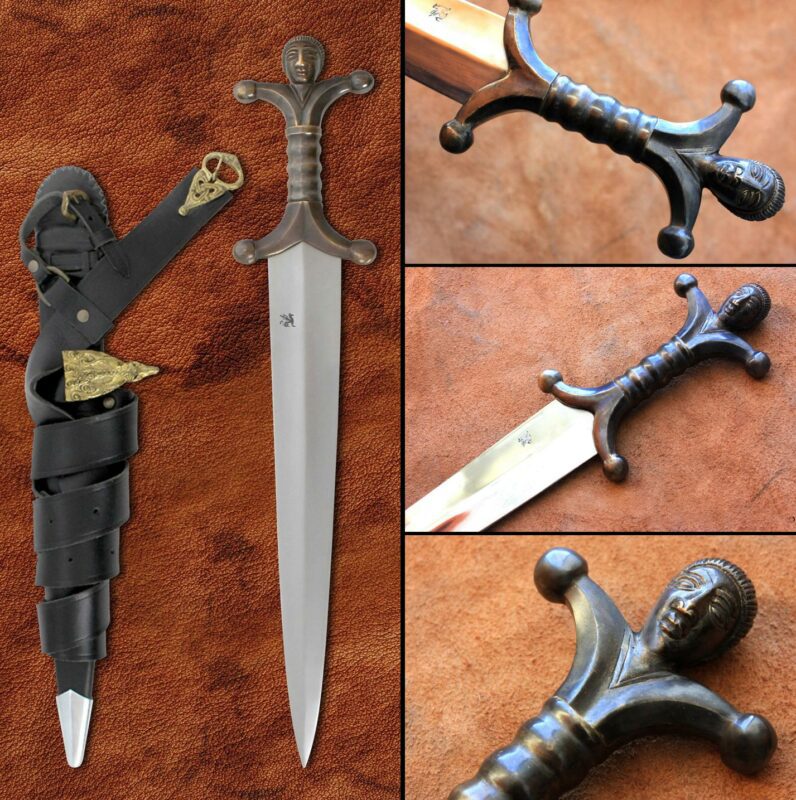 Anthropomorphic Celtic Sword (#1532) - Darksword Armory