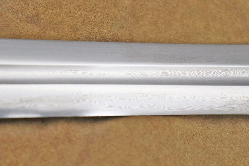 Folded Steel Sage Sword (#1208) - Darksword Armory